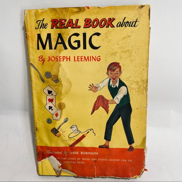 Office | The Real Book About Magic 195s Vintage Childrens Book | Poshmark